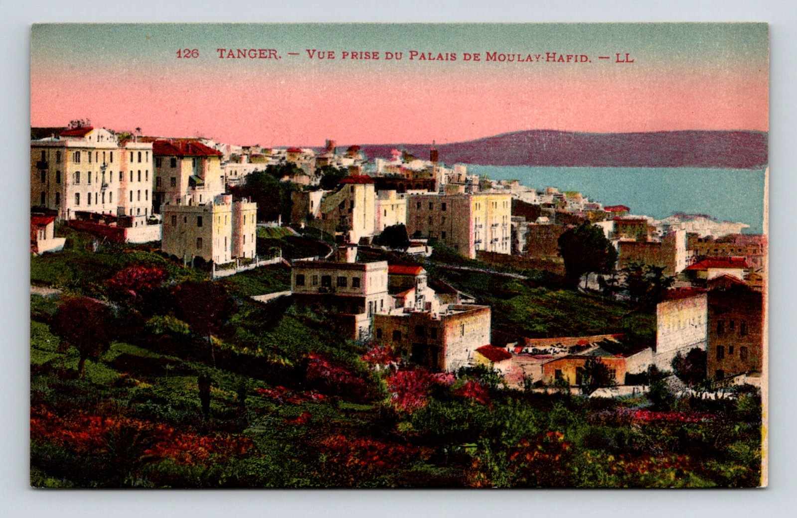 Tangier Morocco Palais De Moulay Hafid Scenic Coastal Town DB Postcard ...