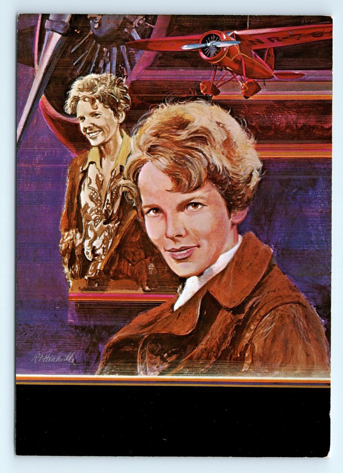 Amelia Earhart Aviatrix Air Space Museum Smithsonian Postcard | Other ...