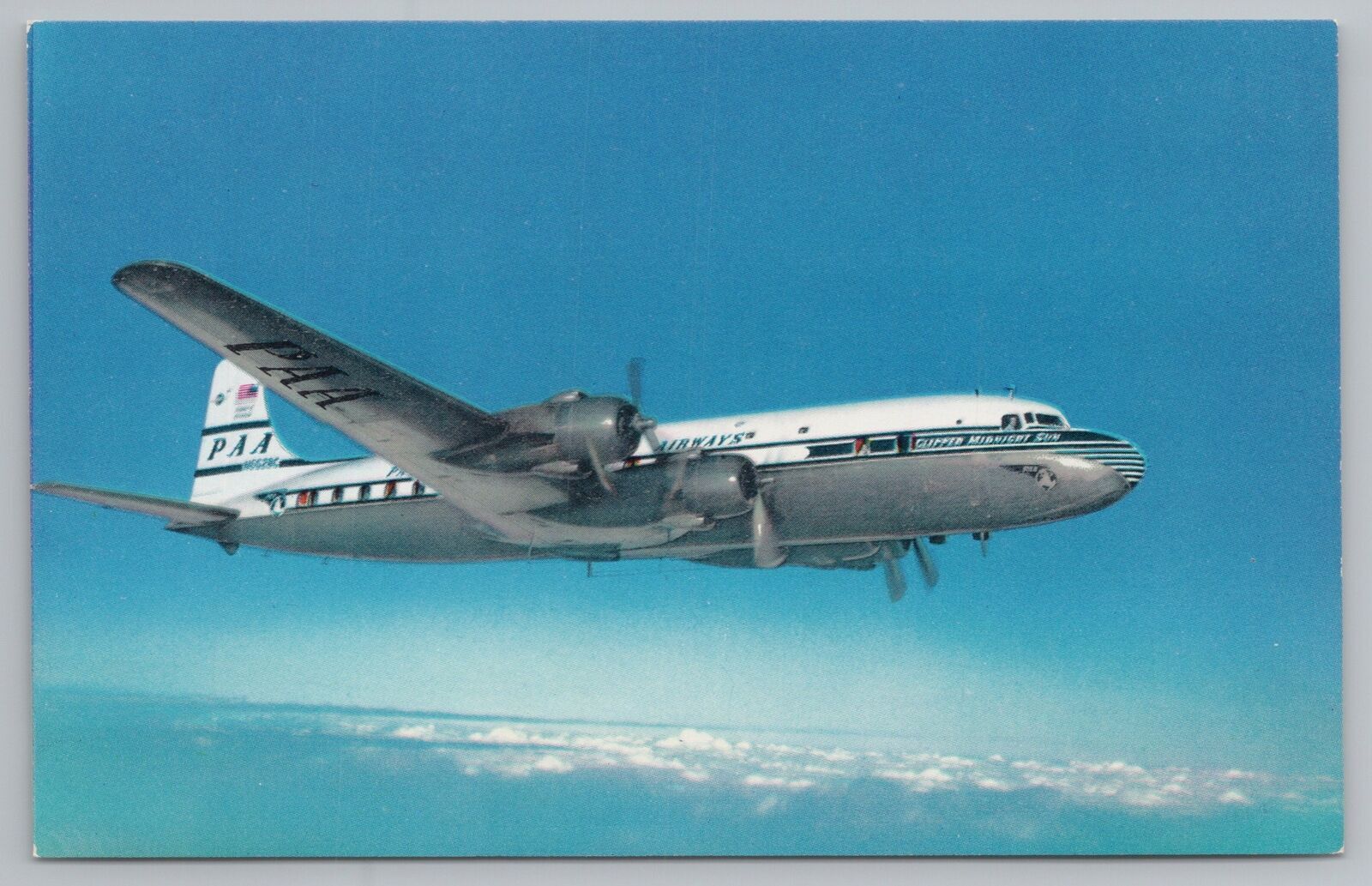 Airplane~PAA New Super 6 Clipper~El Nuevo Clipper~Super 6~Vintage ...