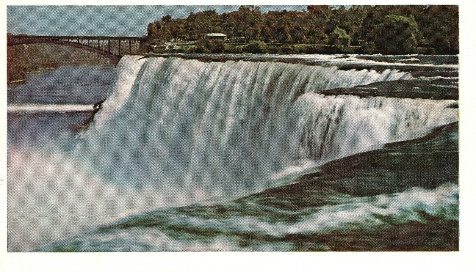 Vintage Postcard 1920's Niagara Falls Waterfalls New York Nature ...
