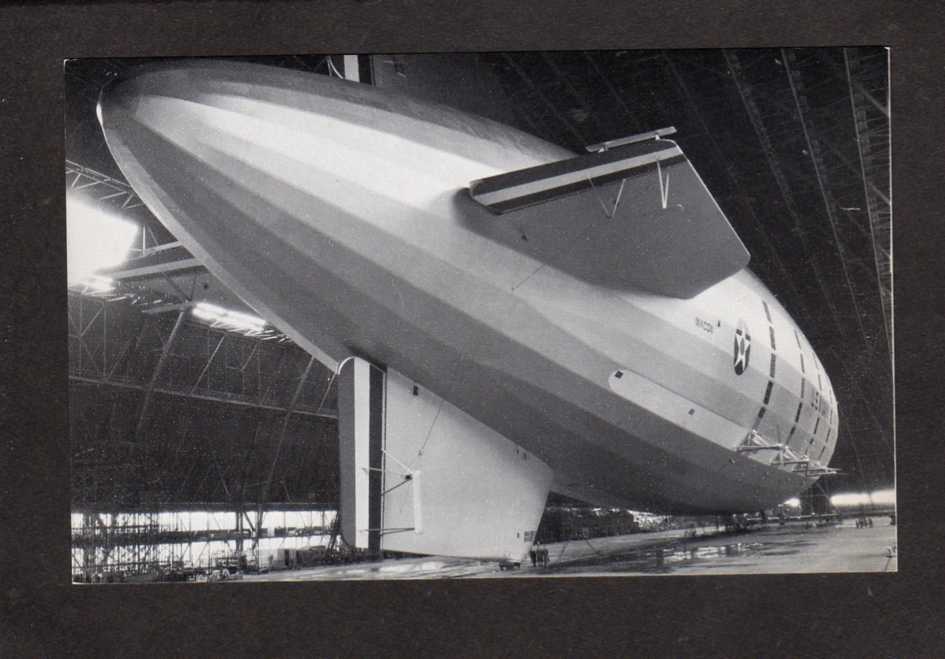 OH Airship MACON US Navy Naval Blimp Goodyear Akron Ohio Postcard ...