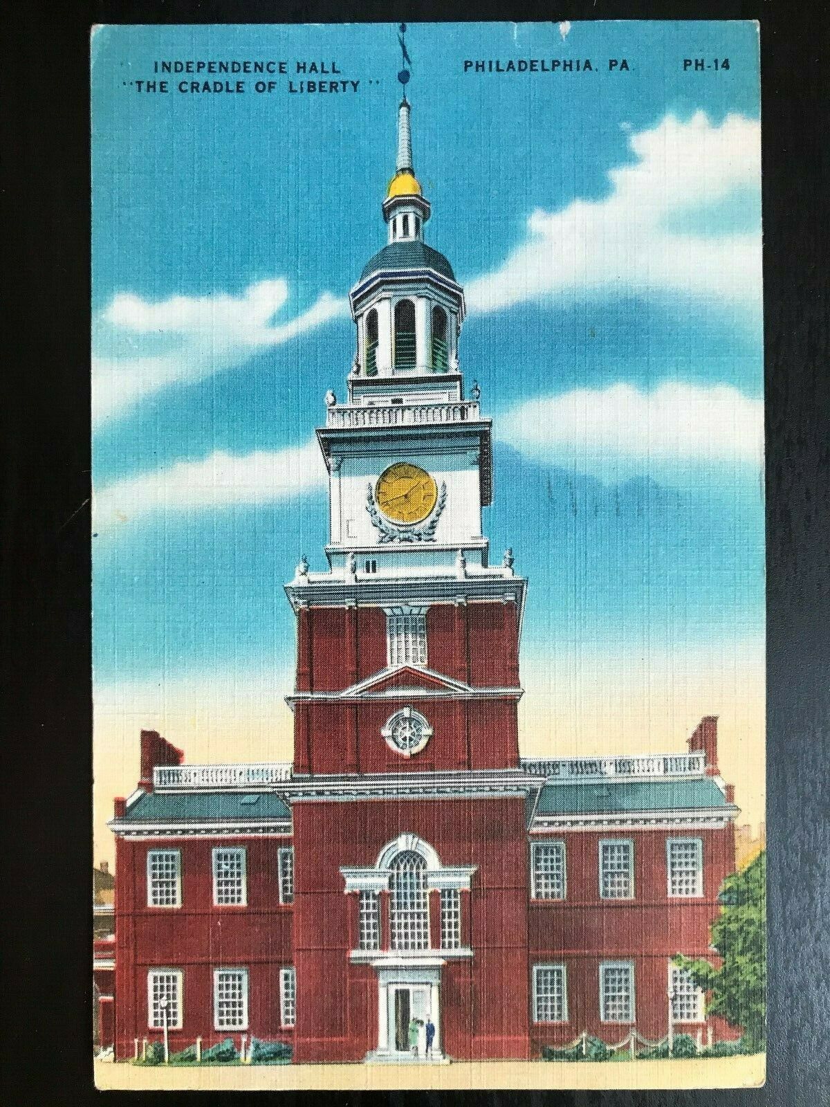 Vintage Postcard 1955 Independence Hall Cradle of Liberty Philadelphia ...