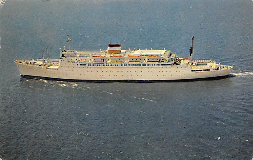 SS Atlantic American Export Lines Ship 1964 | Topics - Other, Postcard ...