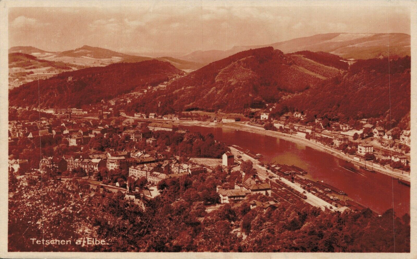 Czech Republic Decin Tetschen An Der Elbe Děčín Vintage RPPC 08.12 ...