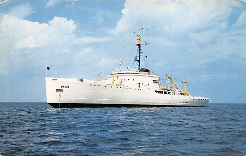 Great Lakes Icebreaker Coast Guard Cutter - Mackinaw City, Michigan MI ...