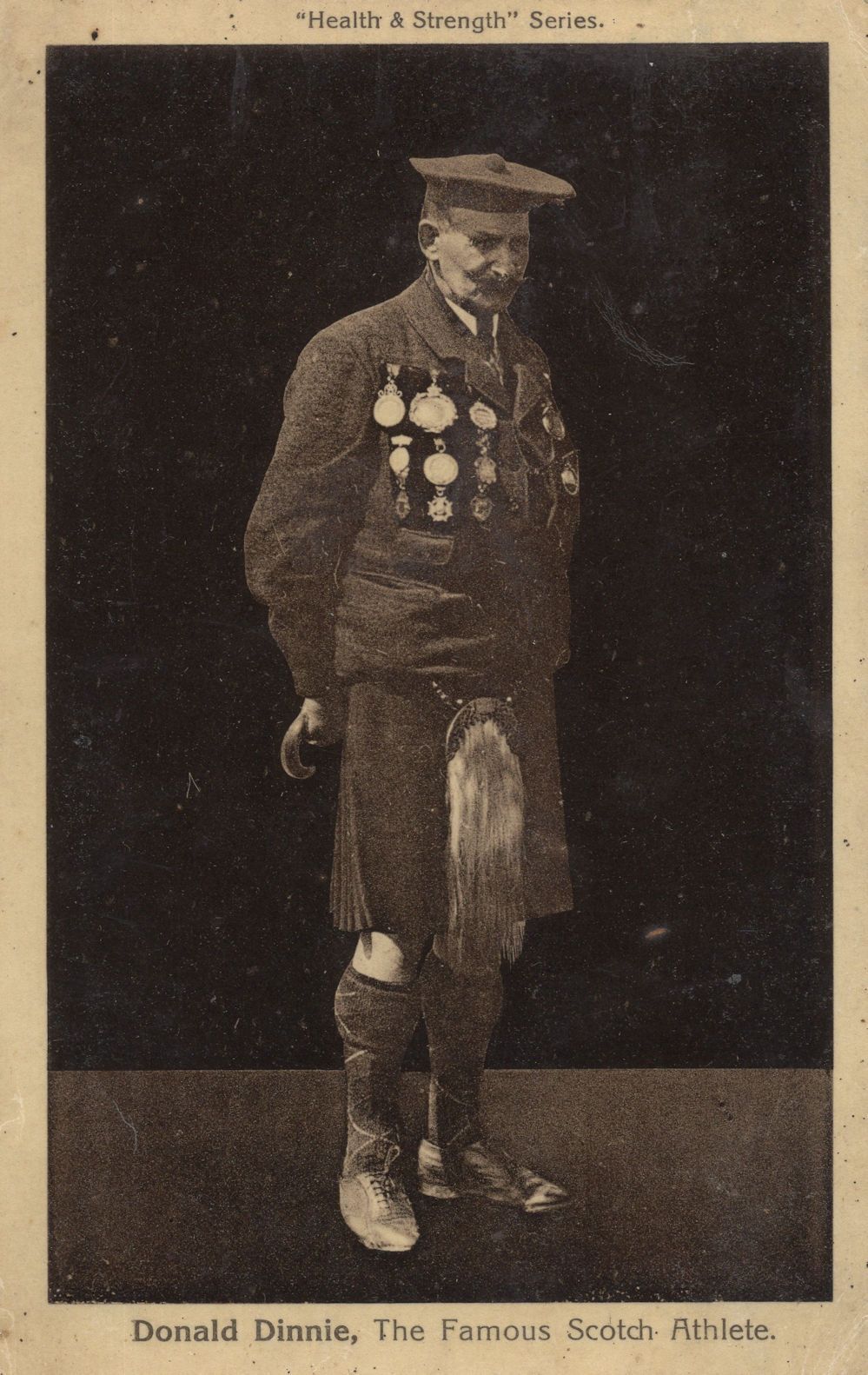 Donald Dinnie Scottish Military Victorian Highland Games Wrestling ...