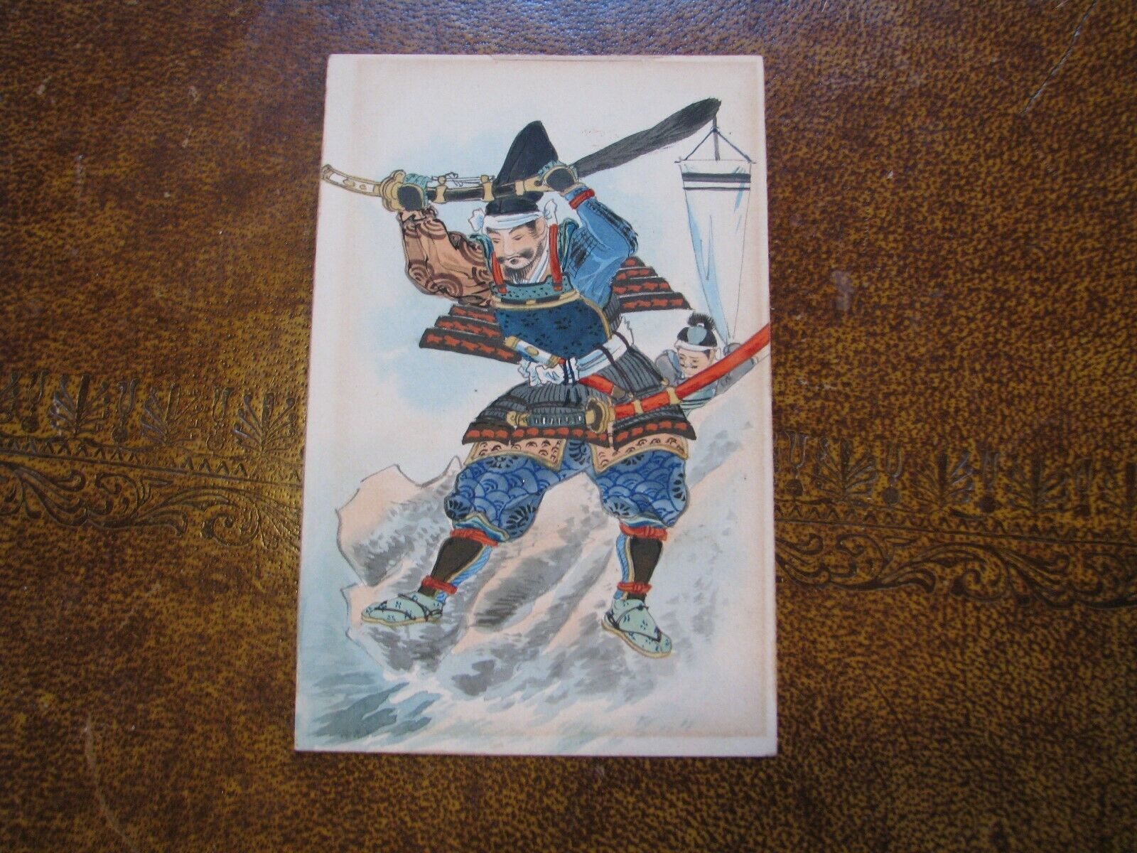 Vintage Japan Postcard Samurai Warrior Undivided Back - Read Descripton ...