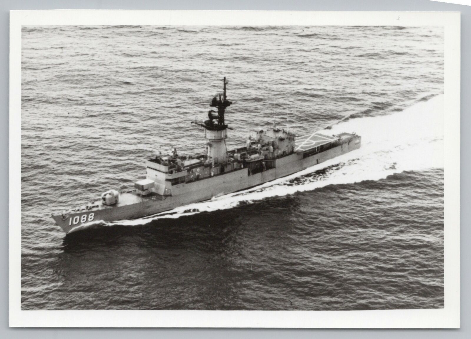 USS Barbey~FF-1088~Knox-Class Frigate~Carried Seasprite Helicopter~Real ...