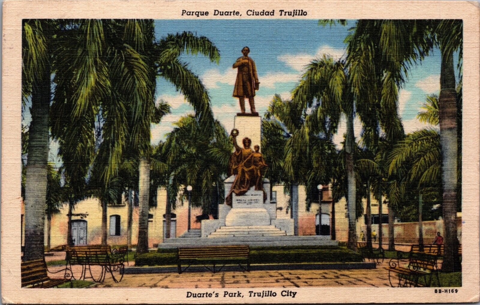 Dominican Republic Santo Domingo Trujillo Duarte's Park Vintage ...
