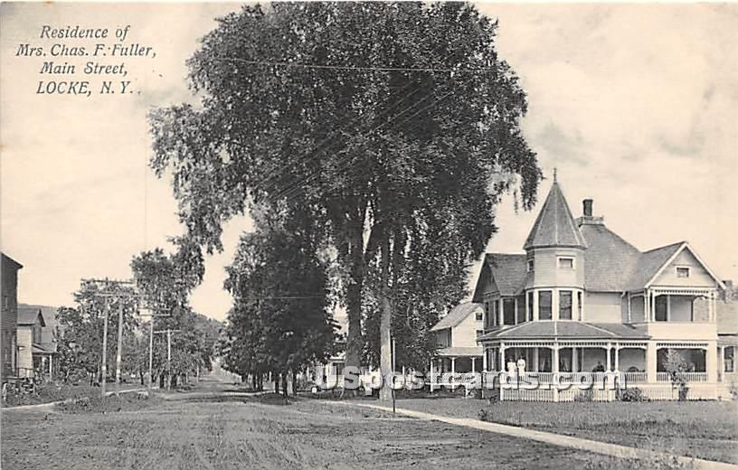 Residence of Mrs Chas F Fuller - Locke, New York NY | United States ...