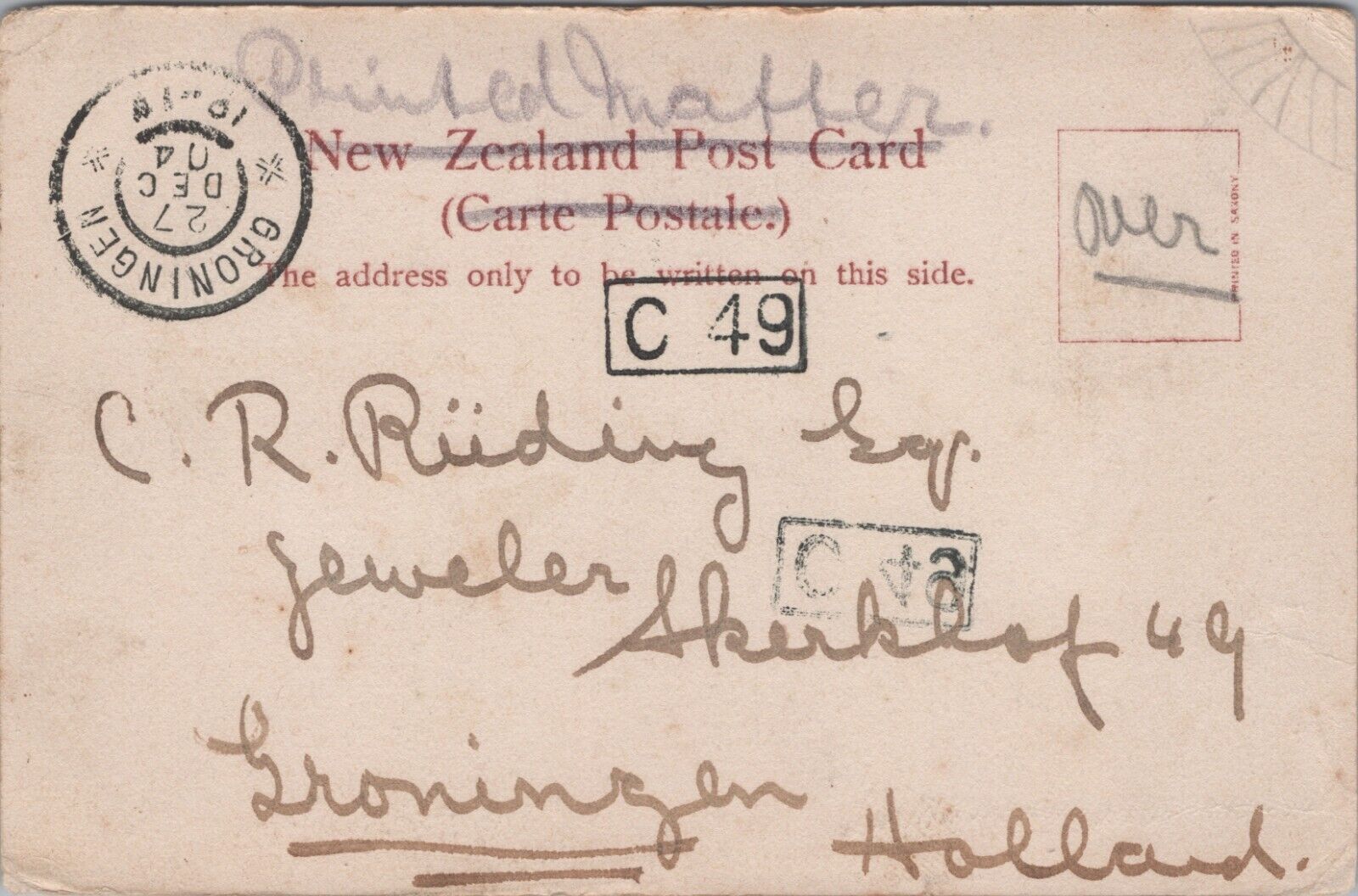 New Zealand Whanganui River Vintage Postcard C029 | Australia & Oceania ...
