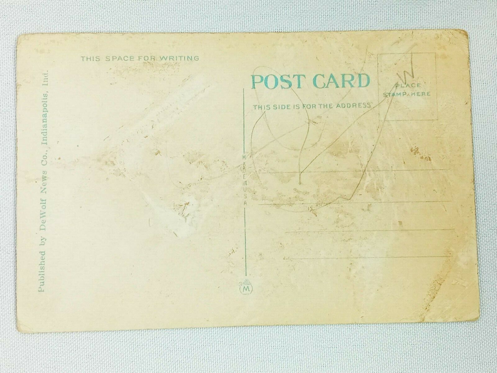 Vintage Postcard 1910's Y.M.C.A. Building Indianapolis Indiana IN ...