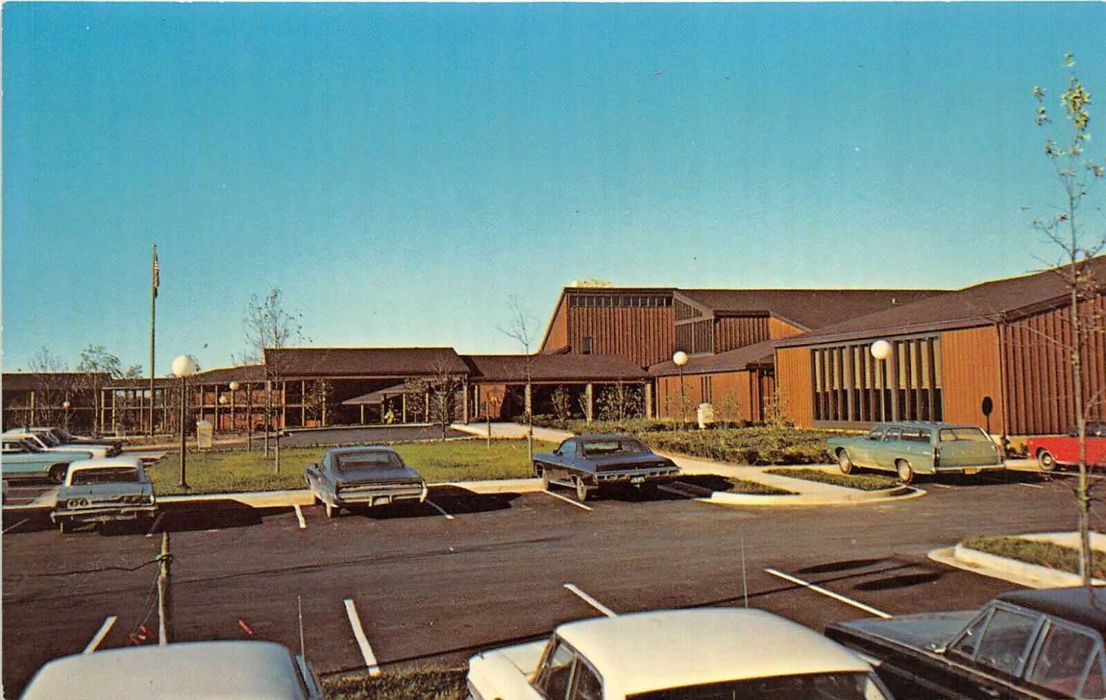 Lucas Kentucky 1960s Postcard Lodge Rooms Barren River State Resort ...