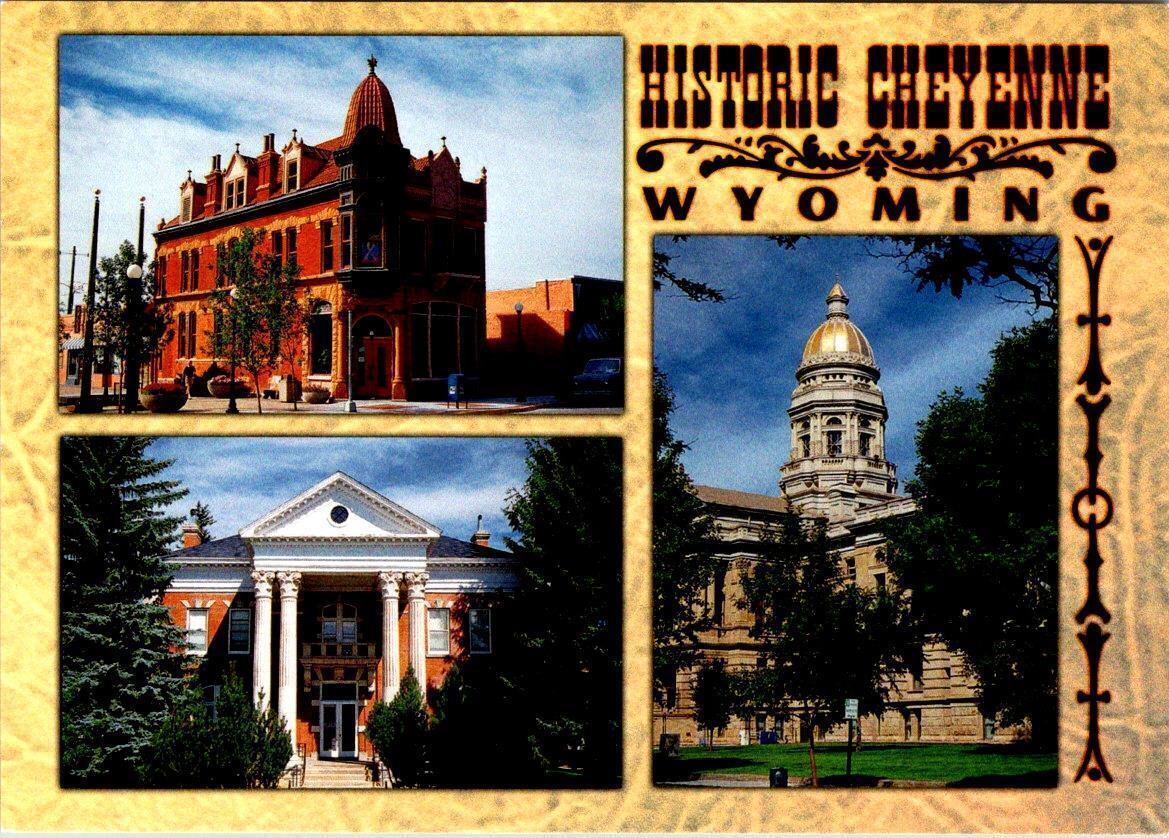 Cheyenne, WY Wyoming TIVOLI BUILDING~CAPITOL~GOVERNOR'S MANSION 4X6 ...