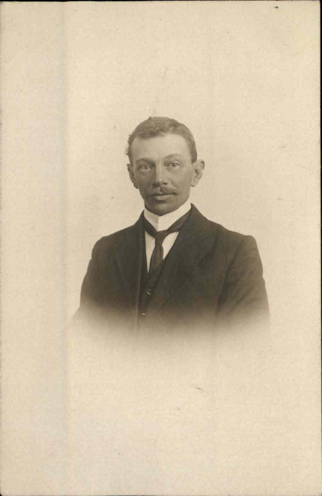 Harrogate England Cornall Studio Portrait 1900s-20s Real Photo Vintage ...