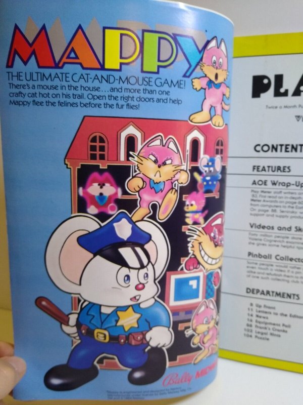 Play Meter Magazine May 1983 Pinball & Arcade Ads Soccer Kings Mappy Mad Planets | Ephemera ...