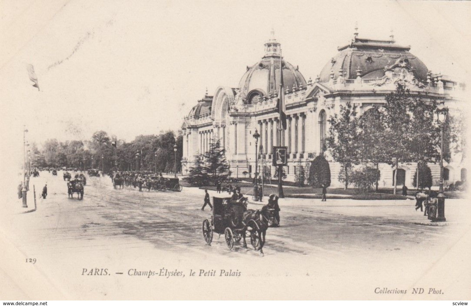 Paris, France,1910-1920s, Champs-Elysees, le Petit Palais | Europe ...