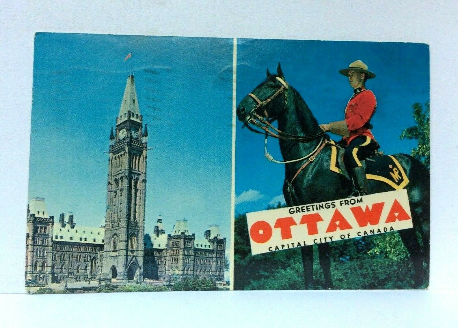 Ottawa Canada Parliament Buildings Royal Canadian Mounted Police ...