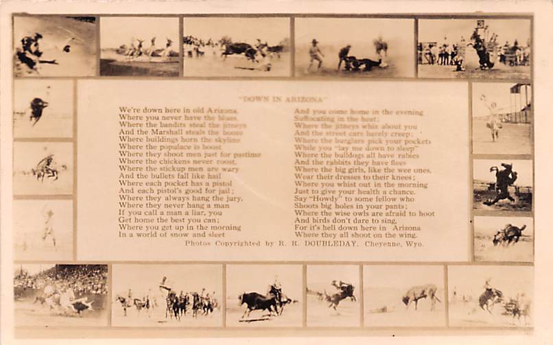 Poem "Down in Arizona" - Arizona Poem, Arizona AZ | United States ...