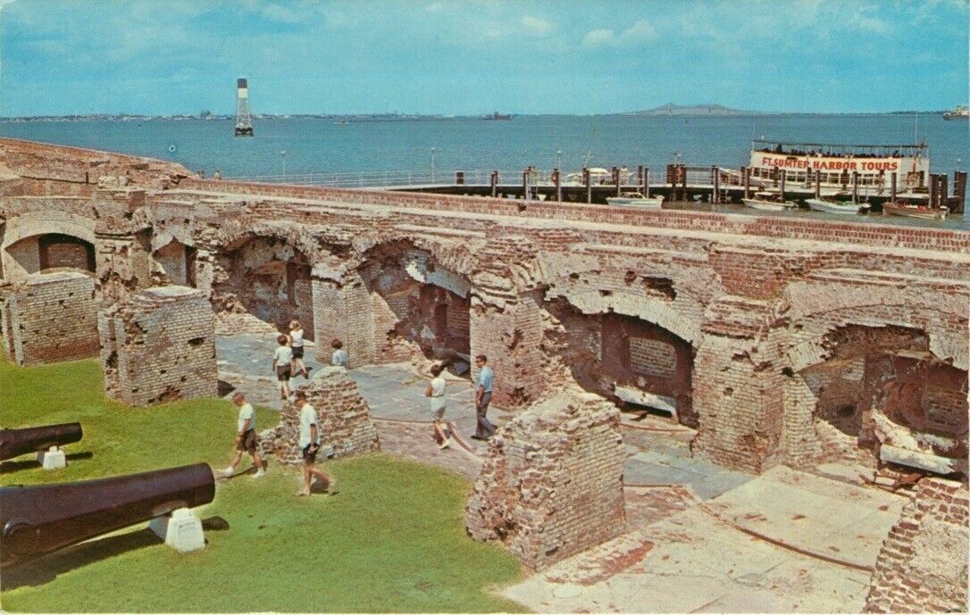 Fort Sumner National Monument, Charleston South Carolina Vintage ...