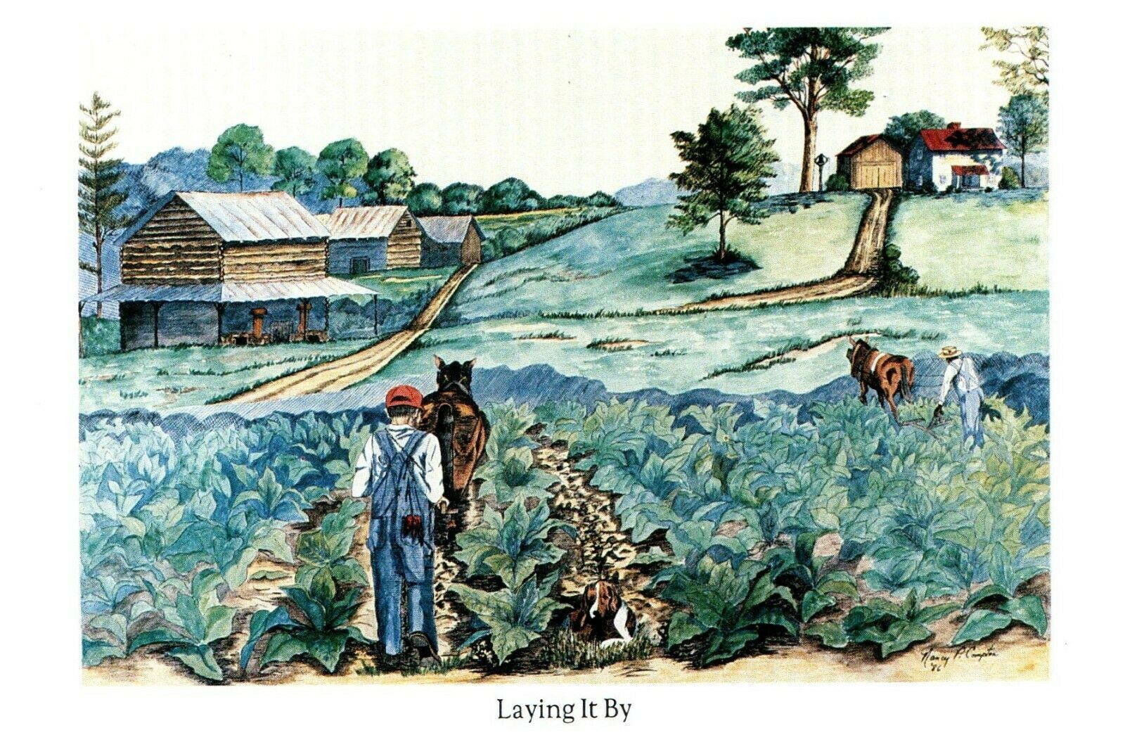 The Art Of Tobacco Nancy Compton Complete Set Postcard PC556 | Europe ...