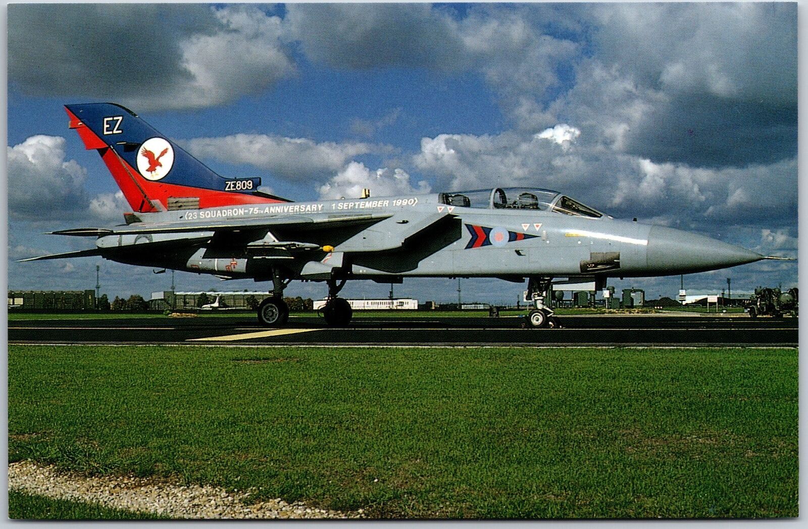 Airplane BAe Tornado F.3 ZE809/EZ of 23 Sqdn RAF Brize Norton Military ...