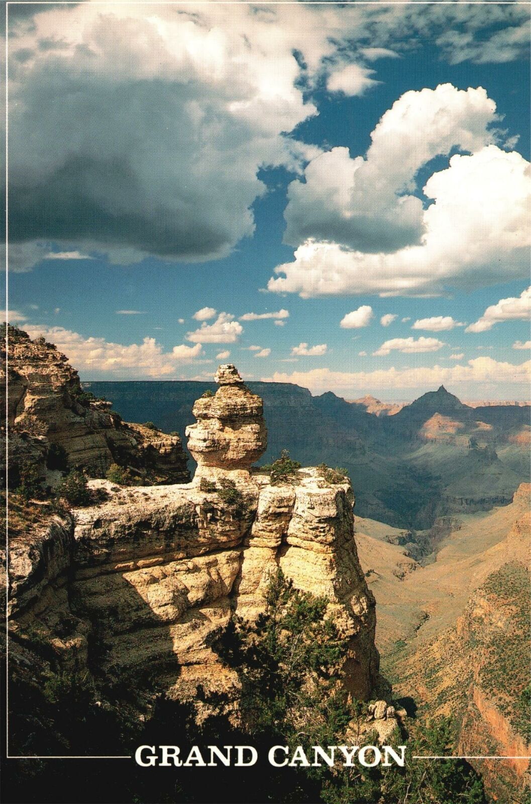 Vintage Postcard Duck on the Rock Unusual Rock Formations Grand Canyon ...