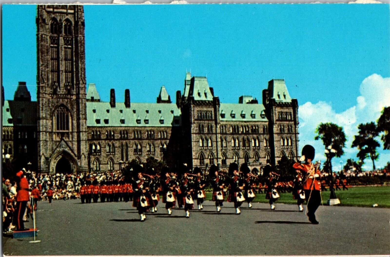 Circa 1960s Parade Ceremonies Postcard Taking the Salute Ottawa ...