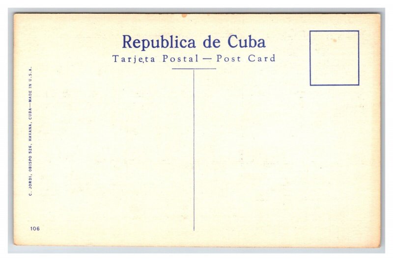 Plaza De La Catedral Havana Cuba UNP Linen Postcard B19 | Latin & South ...