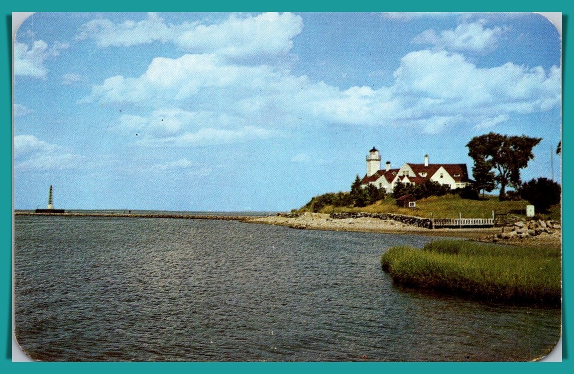 Rhode Island, Wickford - Old Wickford Lighthouse On Poplar Point - [RI ...