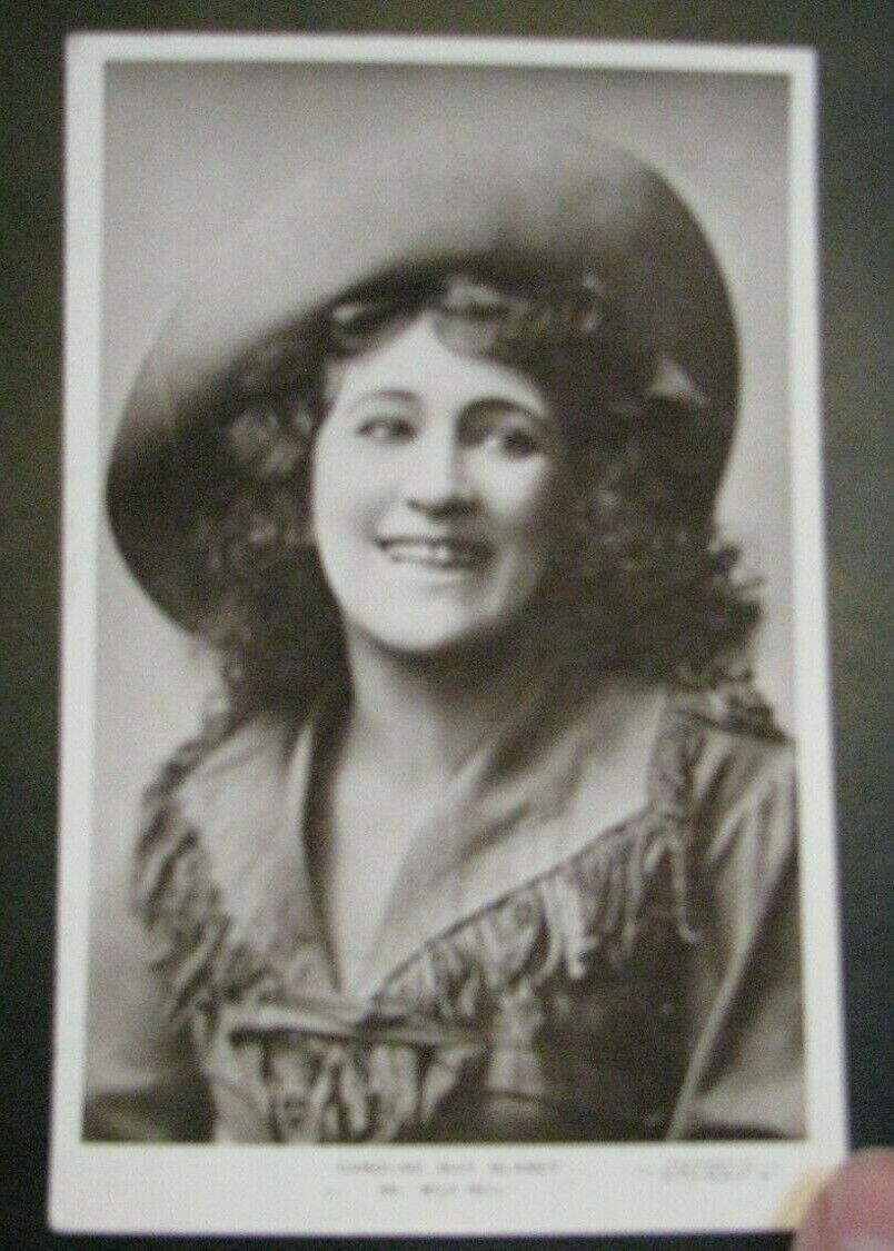 Caroline May Blaney aka "Wild Nell" Postcard Actor Actress Movie Star ...