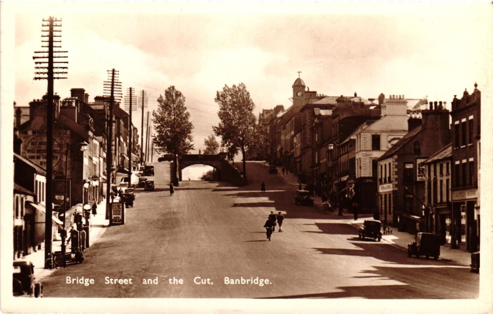 Vintage Postcard- Bridge Street and Cut, Banbridge | Other / Unsorted ...