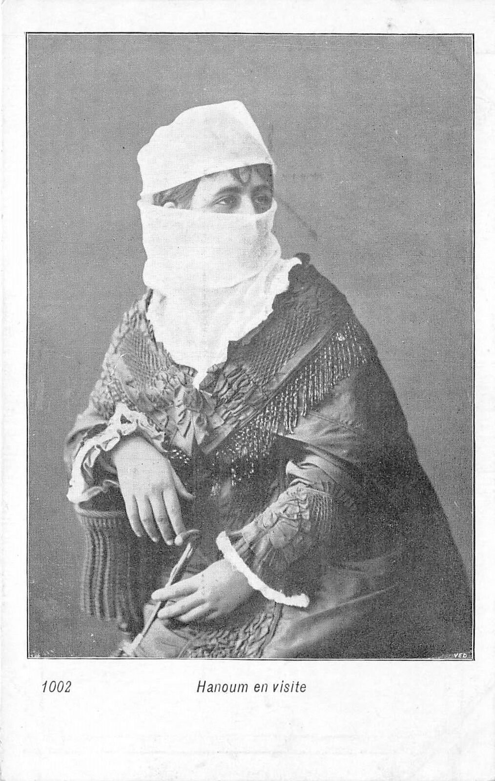 Lot171 hanoum visiting turkey woman types folklore costume egypt ...