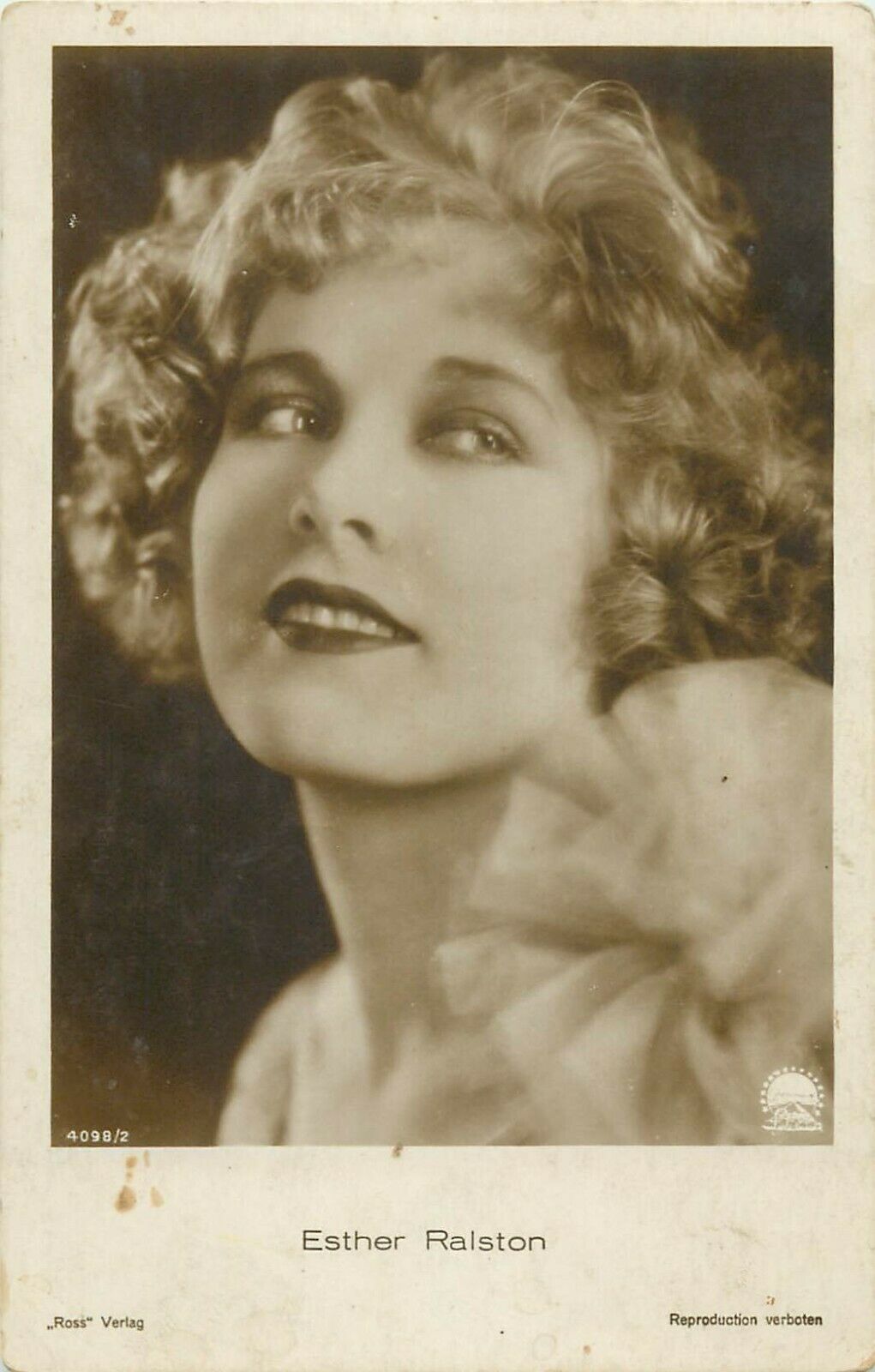 Actress film star Esther Ralston | Topics - Entertainment ...