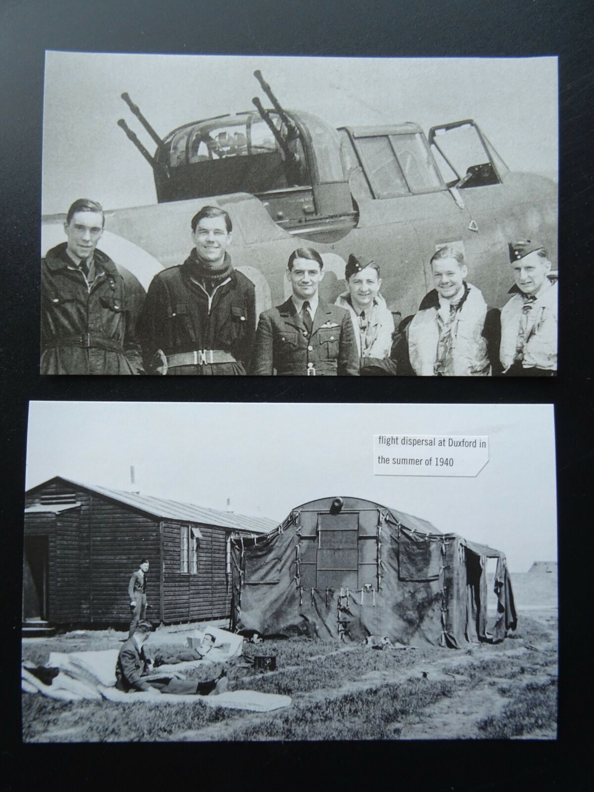 WW2 ALLIED FORCES RAF Lot 3 - AWAITING SCRAMBLE Interesting x 10 REPRO ...