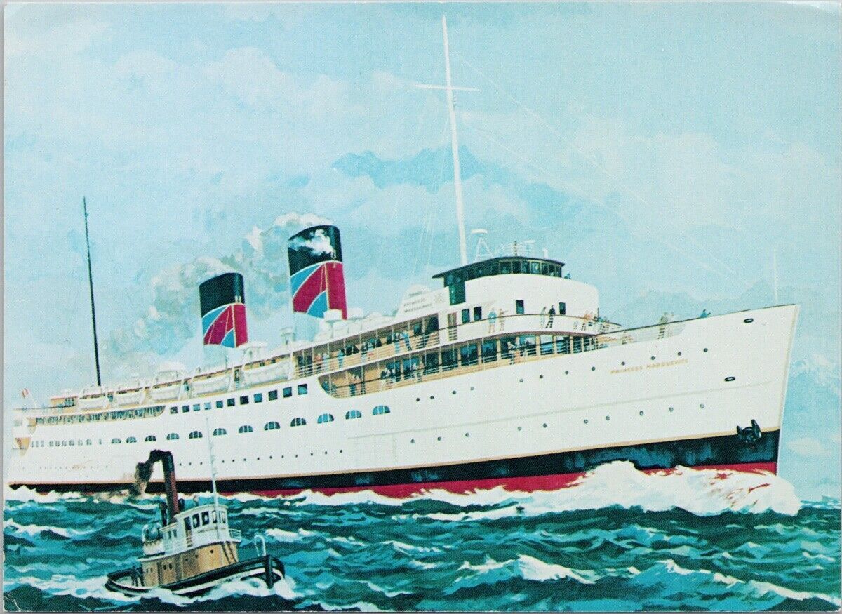 TEV 'Princess Marguerite' Ship West Coast Canada USA Tug Continental ...