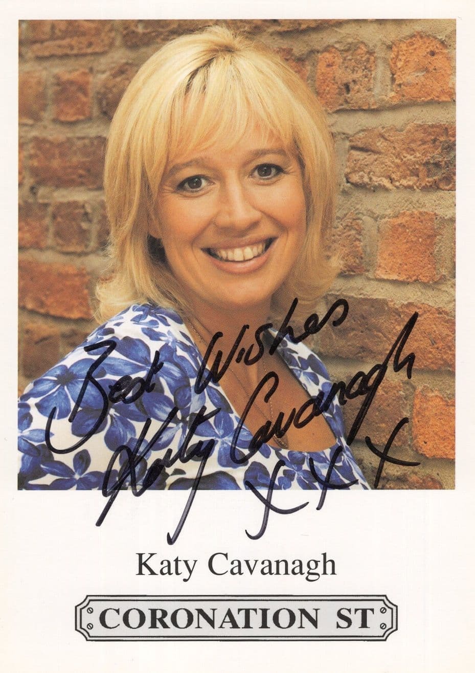 Katy Cavanagh ITV Coronation Street Hand Signed Cast Card Photo ...
