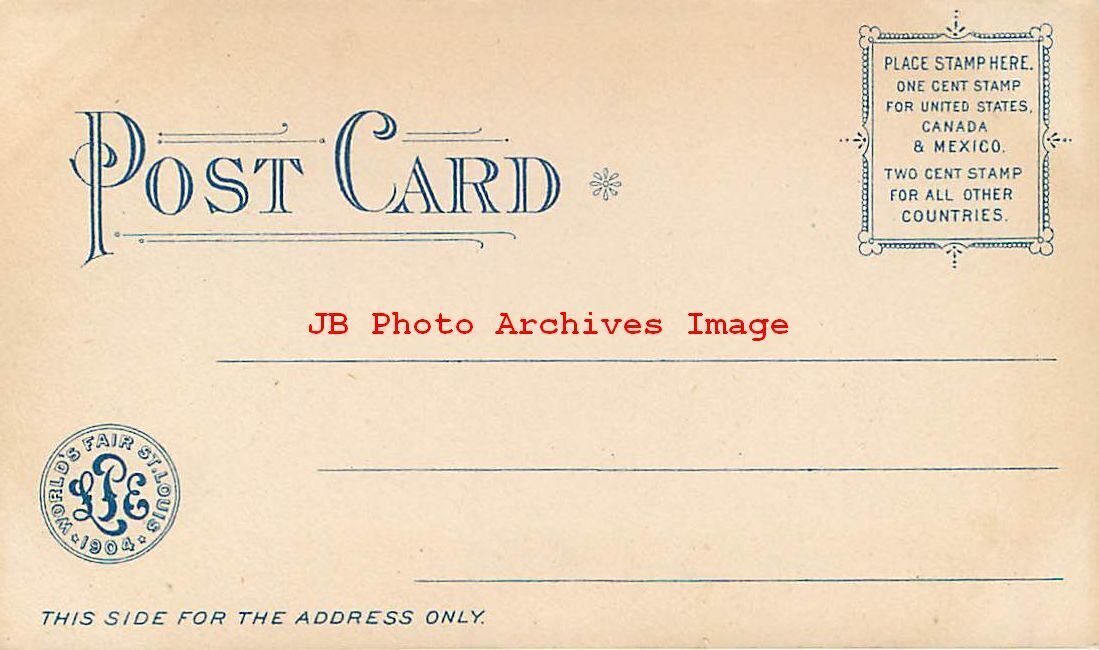 1904 St Louis Worlds Fair, Night Illumination of the Lagoon, Samuel ...