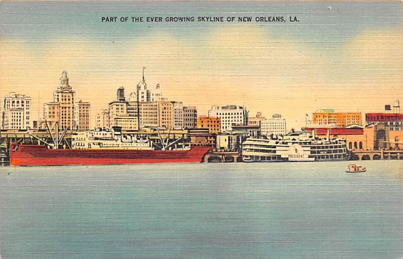 Part of the Ever Growing Skyline Covers 200 Square Miles - New Orleans ...