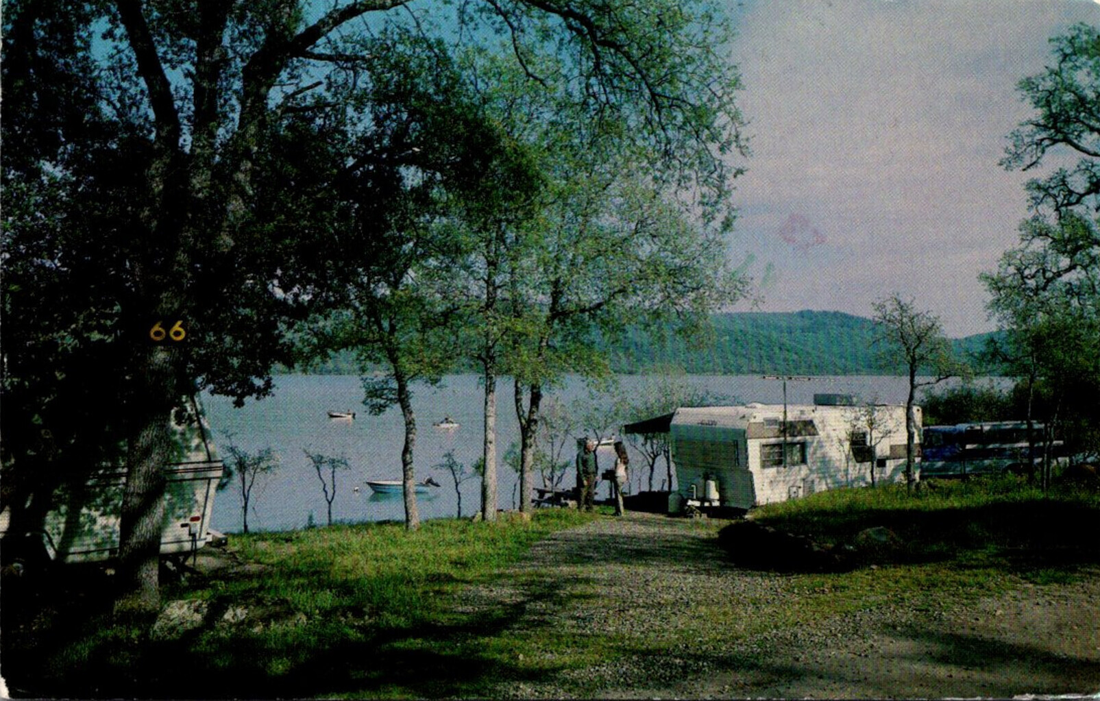 Califronia Oregon House Collins Lake Recreation Area 1981 | United ...