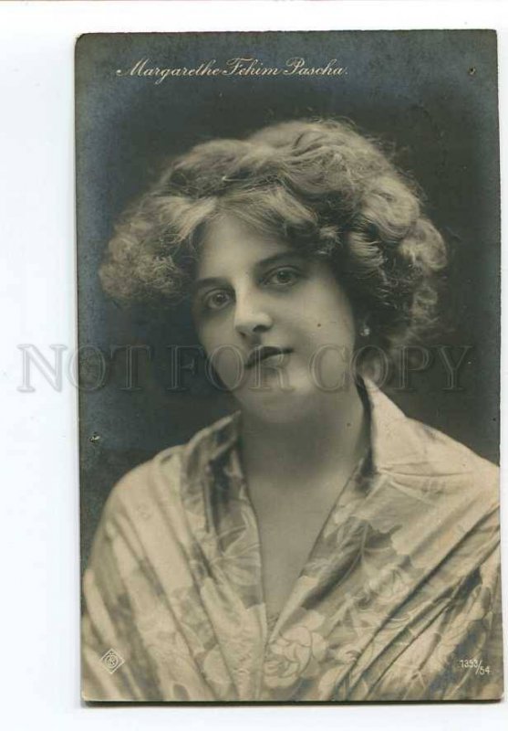 3040099 Margaretha Fehim PASCHA Famous SINGER DANCER old PHOTO | Topics ...