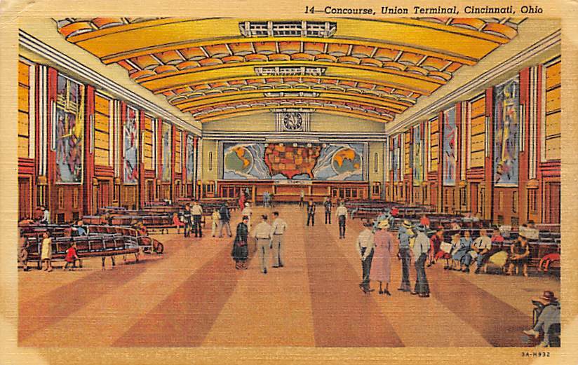 Concourse, Union Terminal Cincinnati, Ohio OH | United States - Ohio ...