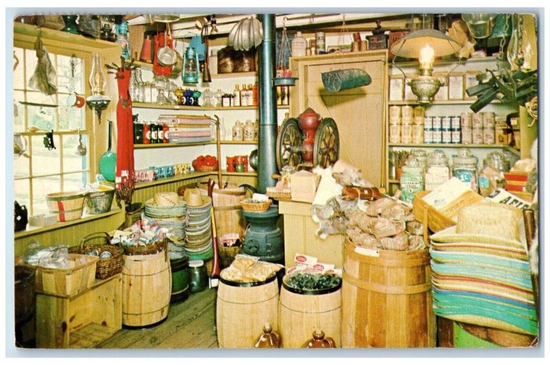 1969 Logtown General Store Interior Smithville New Jersey NJ Vintage ...