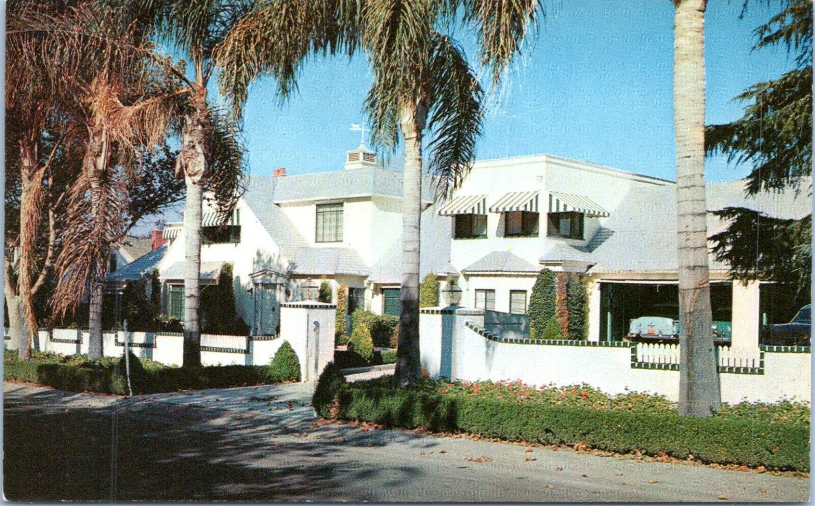 1950s Sherman Oaks CA Home of Lou Costello Movie Star Houses Vtg ...