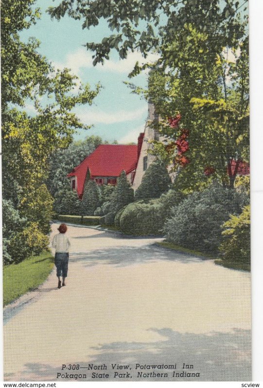 Potawatomi Inn , Pokagon State Park, Indiana , 1930s | United States ...