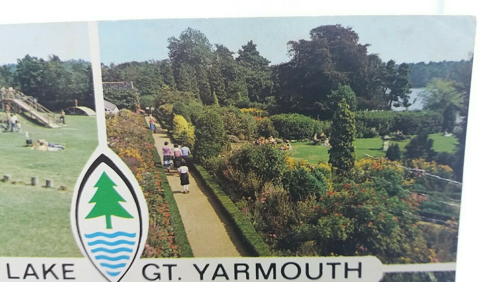 Vintage Postcard Fritton Lake Gt Yarmouth 1970s Multiview Boating Pony ...