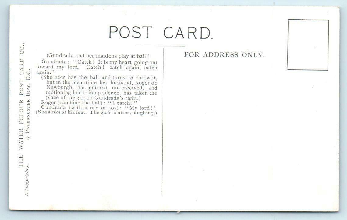 3 Postcards WARWICK PAGEANT, England 1906 Drama Festival DRUIDS HUMAN ...