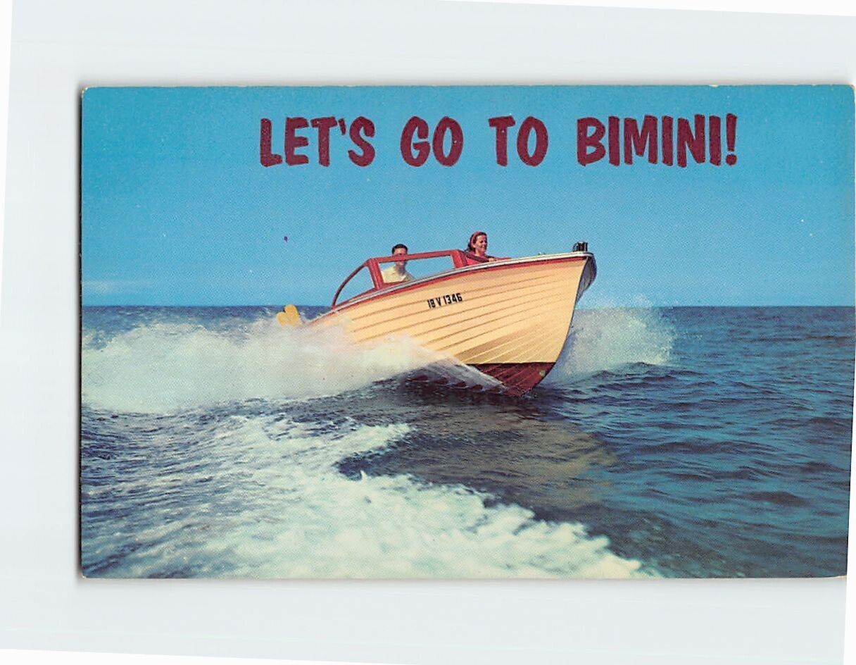 Postcard Let's Go To Bimini!, Bahamas | Latin & South America ...