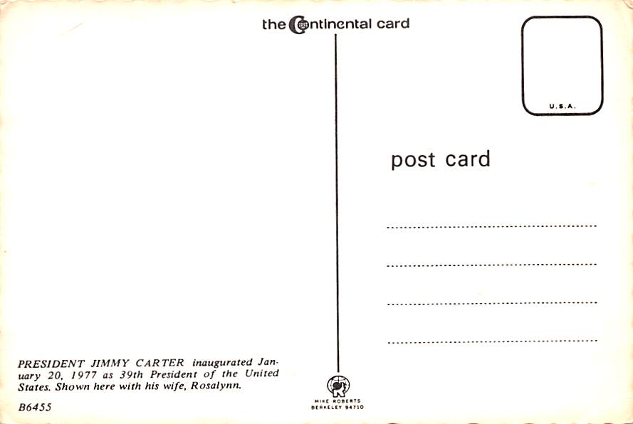 Jimmy Carter and Wife - | Other / Unsorted, Postcard / HipPostcard