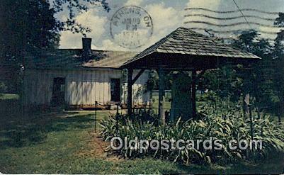 Well, Slave Quarters, Home of Helen Keller - Tuscumbia, Alabama AL ...